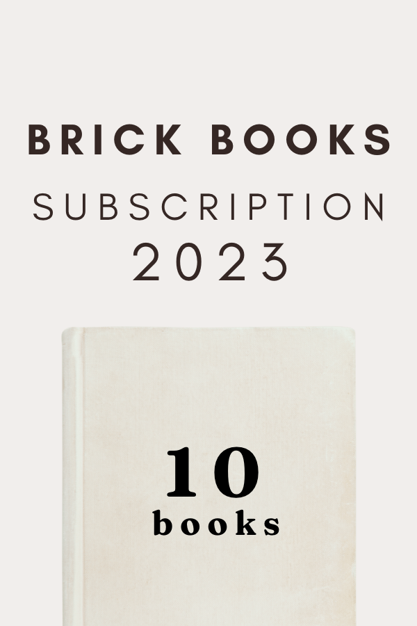 Subscription 2023 - Brick Books